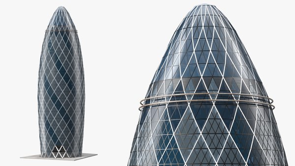 Skyscrapers Collection 9 3D model - TurboSquid 1792785