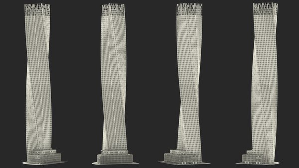 Skyscrapers Collection 9 3D model - TurboSquid 1792785