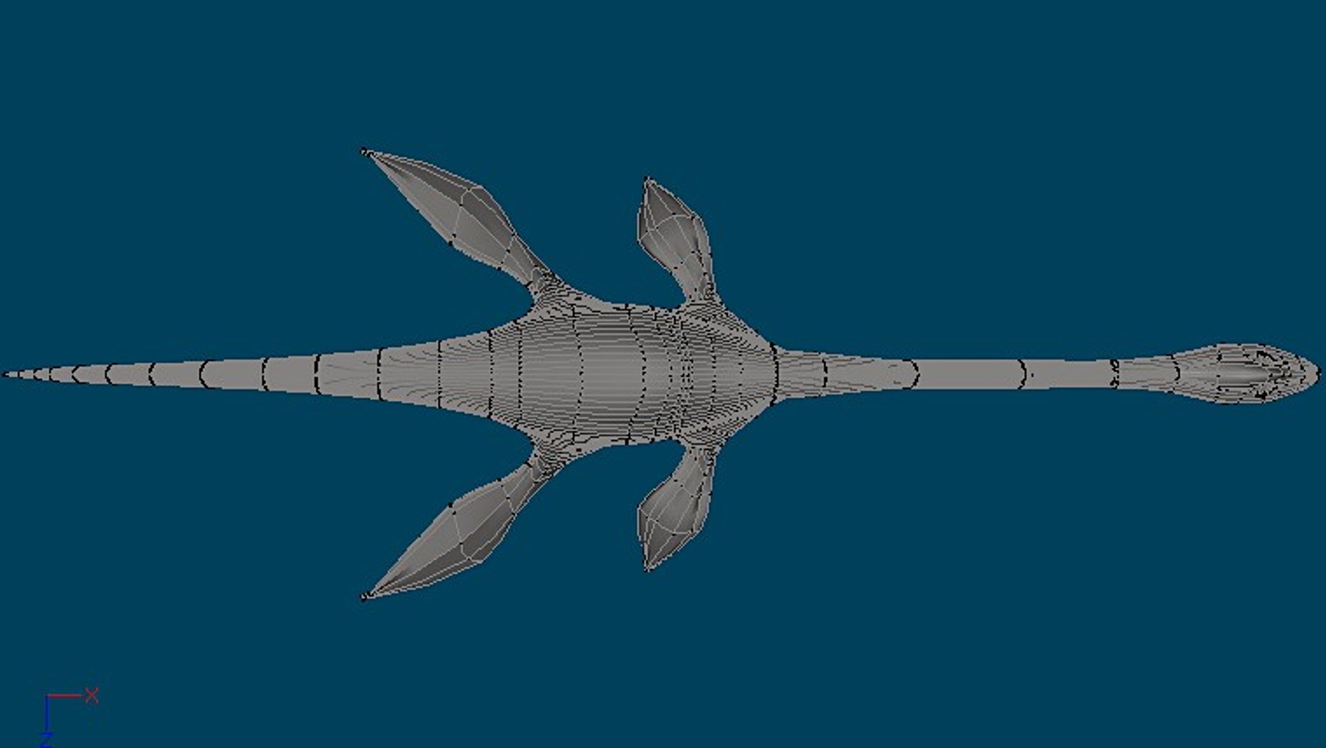 Loch Ness Monster 3d Model