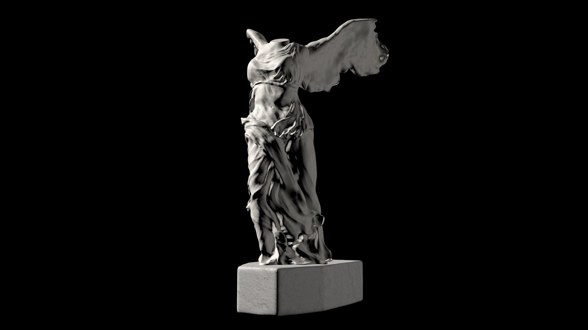 Vitória Alada de Samotrácia Modelo 3D - TurboSquid 1835232