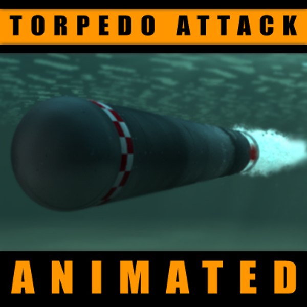 c4d torpedo water turbulent