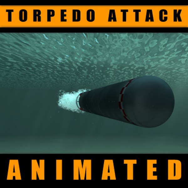 c4d torpedo water turbulent