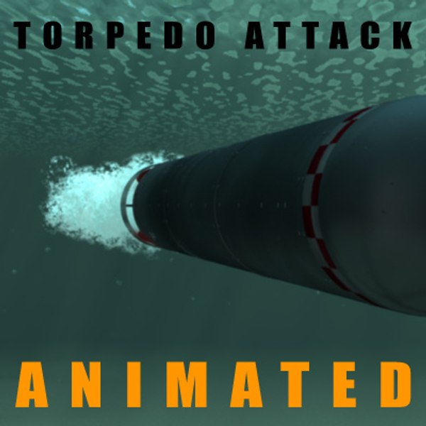 c4d torpedo water turbulent
