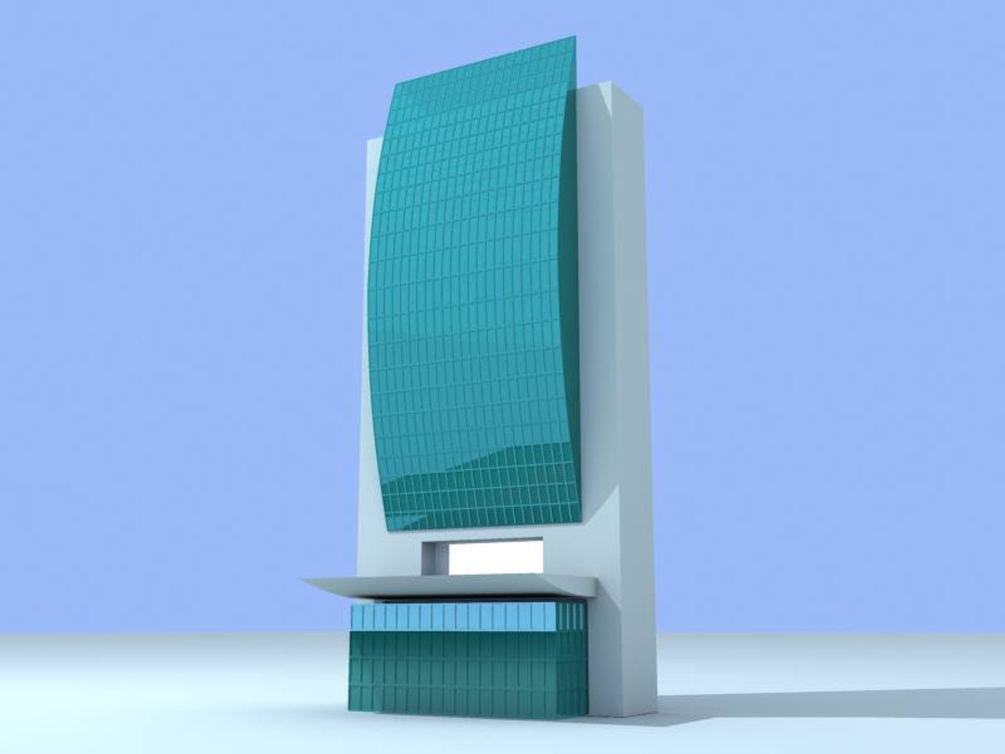 3d Model Sky Scraper 18