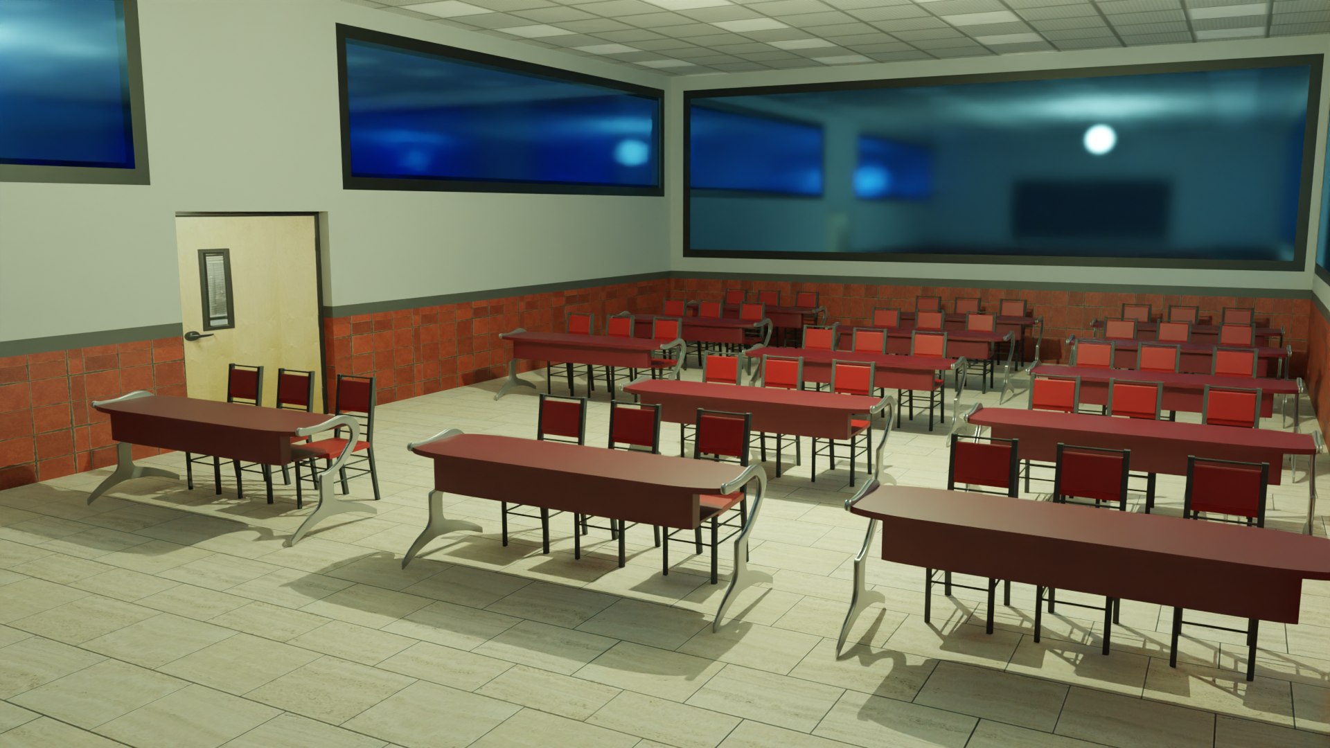 University Interior Model - TurboSquid 2140288