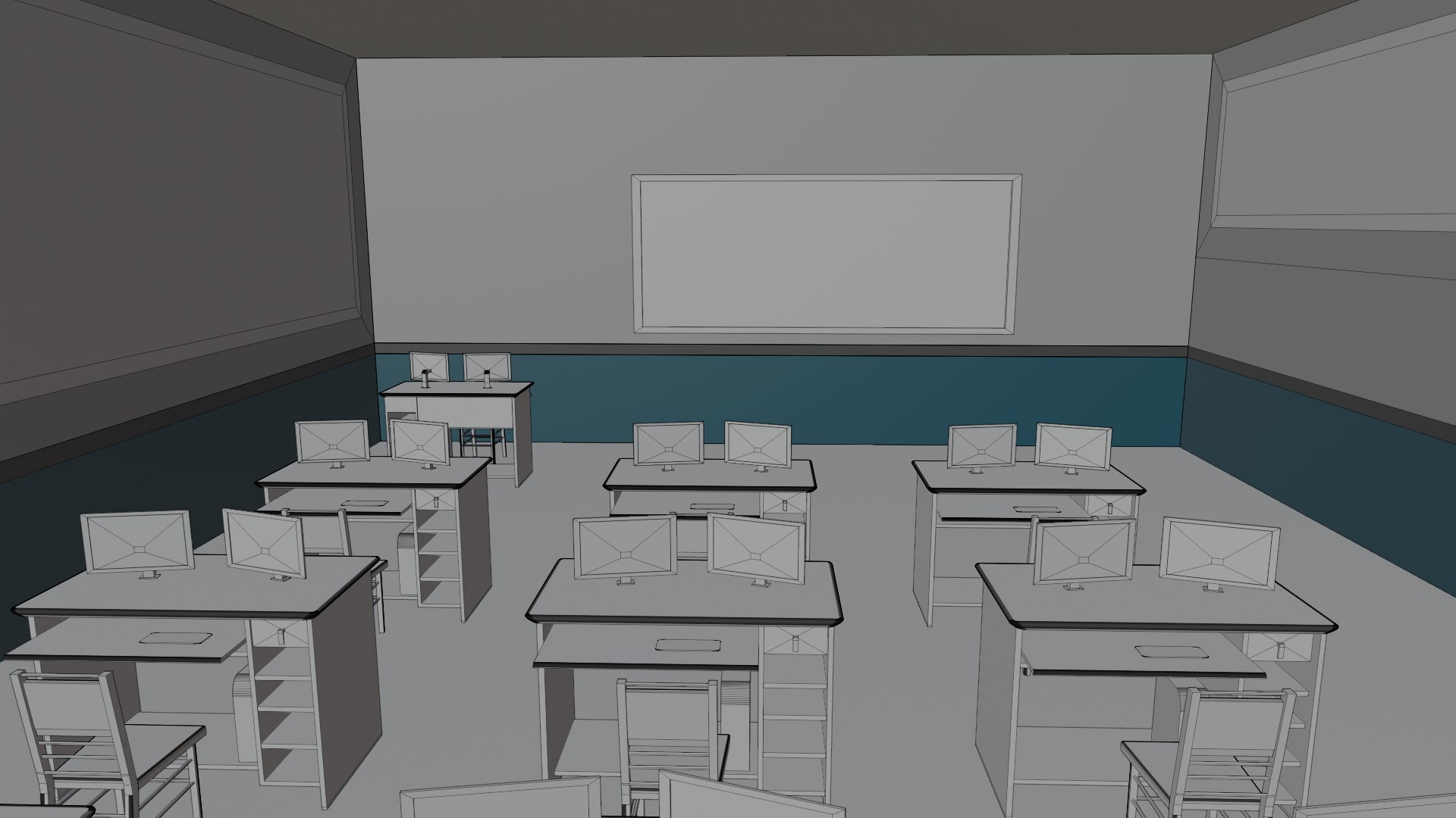 University Interior Model - TurboSquid 2140288