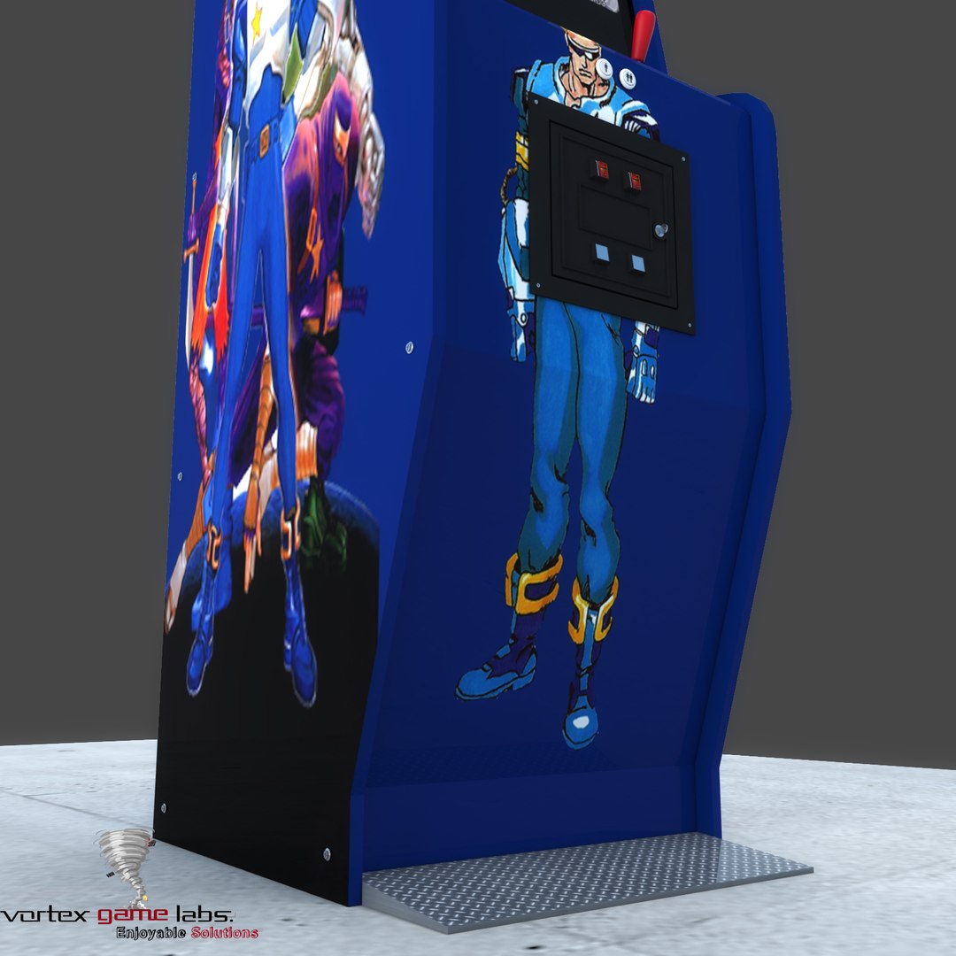 Classical Arcade 3d Model