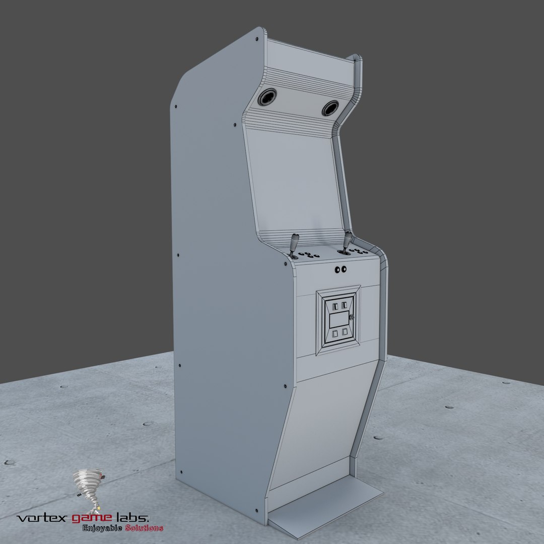 Classical Arcade 3d Model