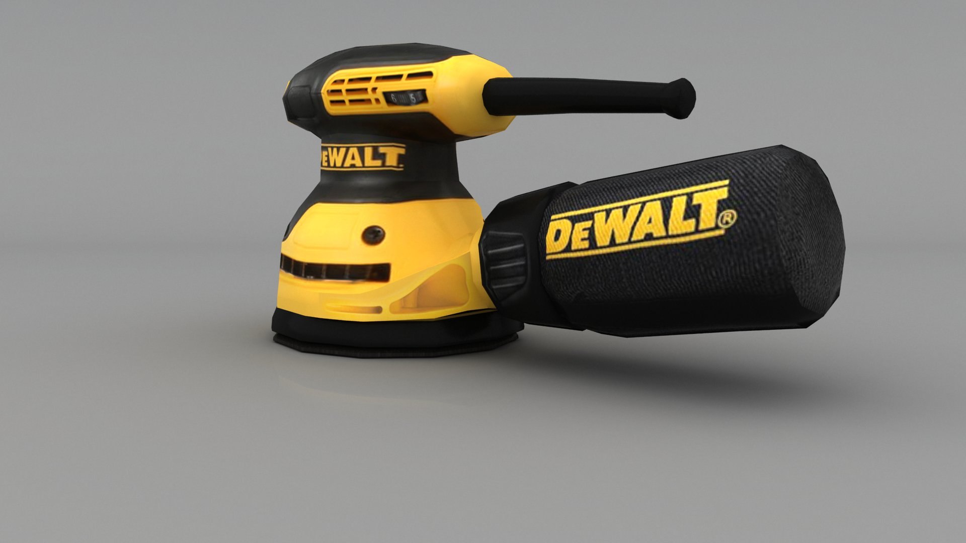 Dewalt Random Orbital Sander Model - TurboSquid 1509848