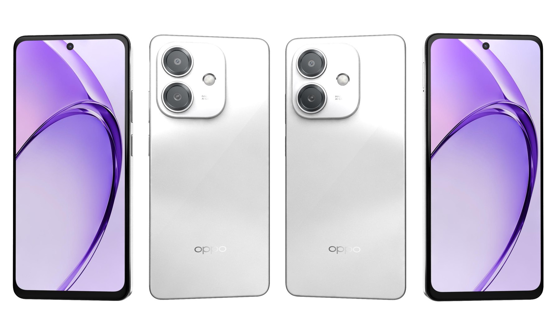 Oppo A3x 5G White 3D Model - TurboSquid 2268795