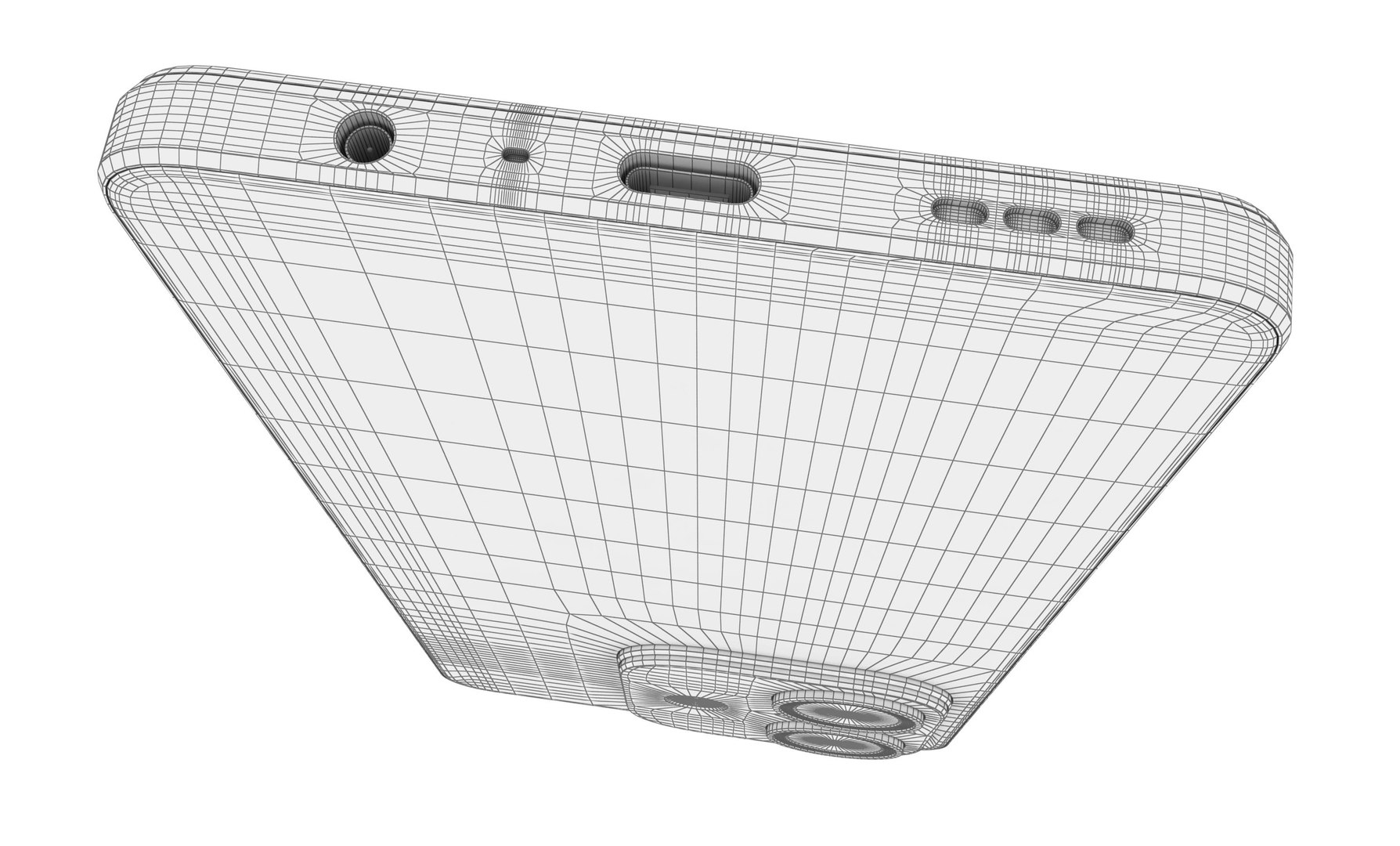 Oppo A3x 5G White 3D Model - TurboSquid 2268795