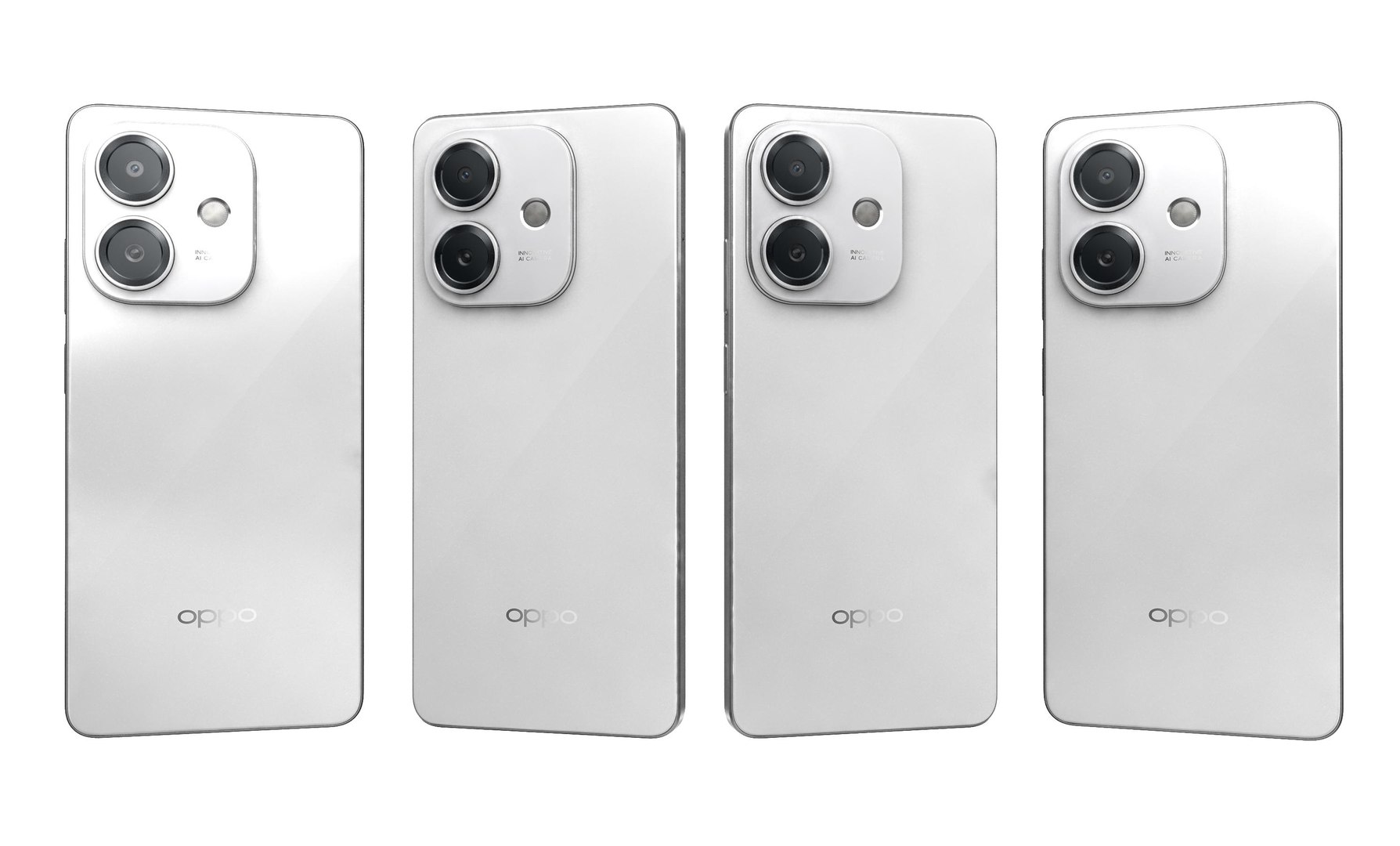 Oppo A3x 5G White 3D Model - TurboSquid 2268795