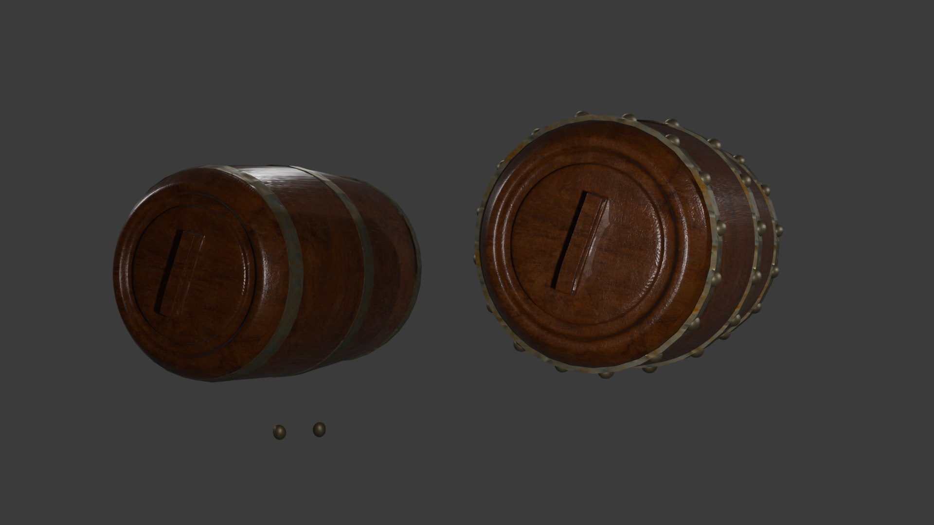 Barrel-tun-game Asset 3D Model - TurboSquid 2377985