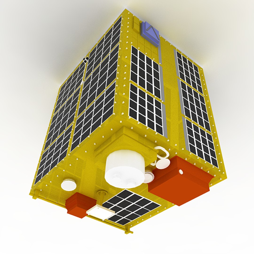 3d Model Nasa S Minisatellite Mission