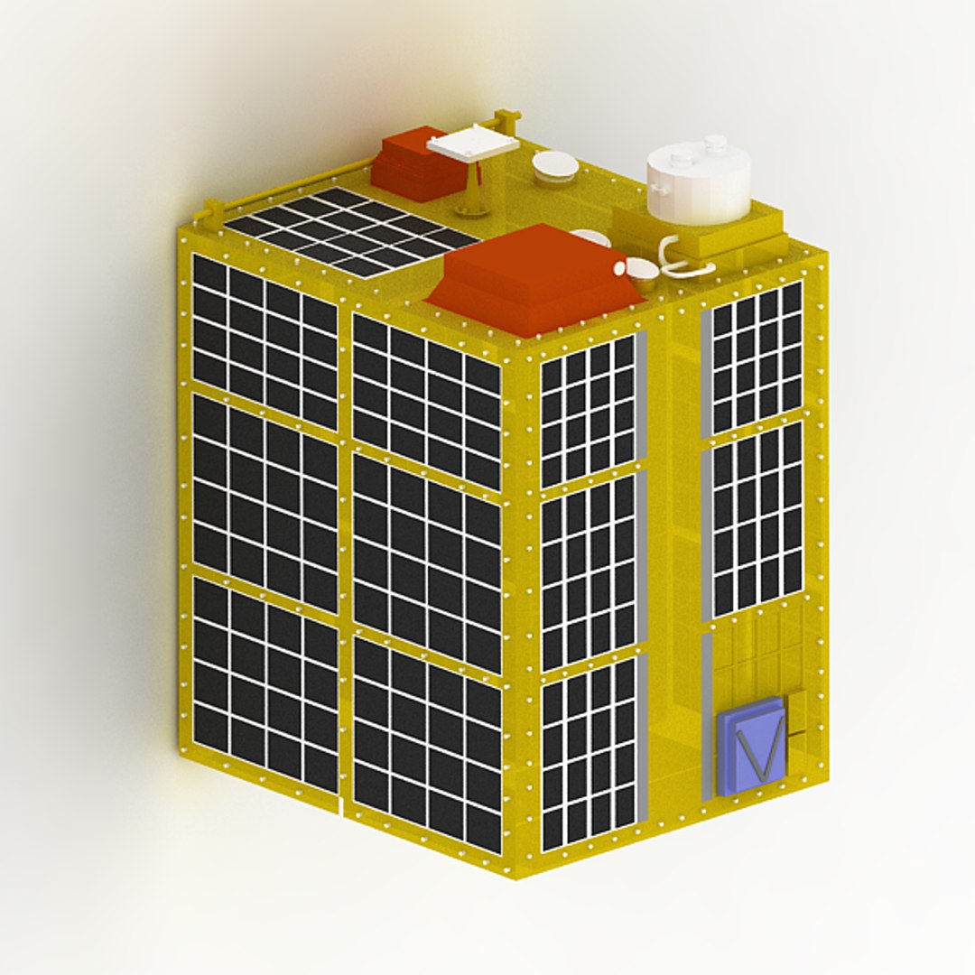 3d Model Nasa S Minisatellite Mission