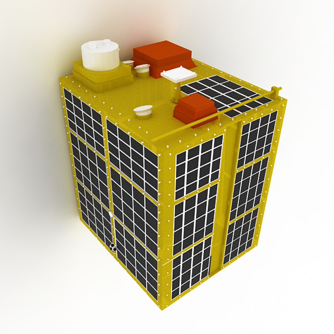 3d Model Nasa S Minisatellite Mission
