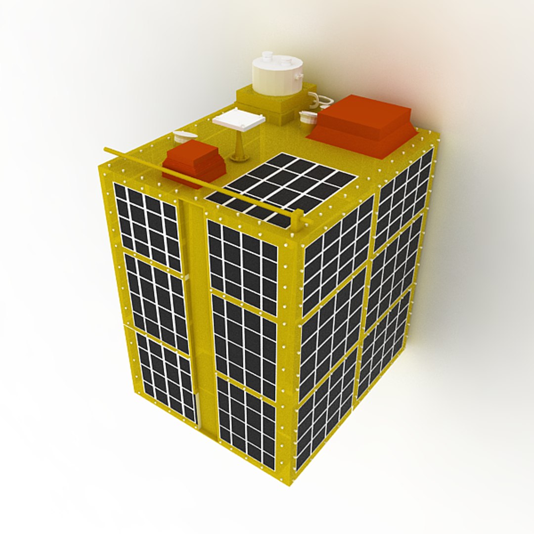 3d Model Nasa S Minisatellite Mission