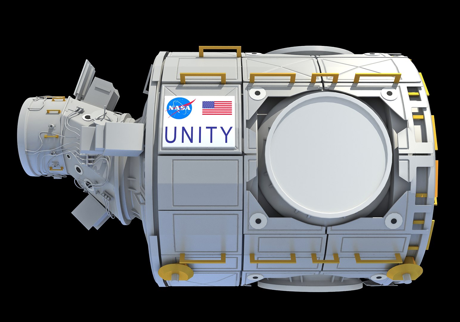 3D unity node 1 iss - TurboSquid 1403515