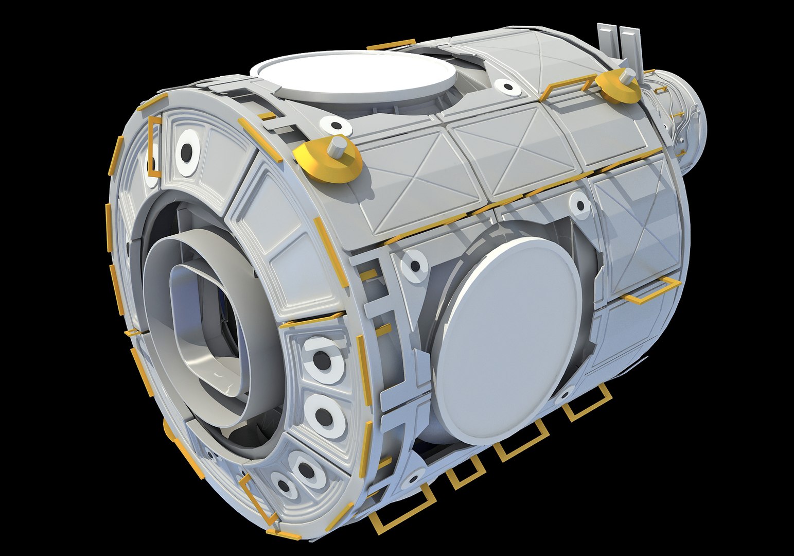 3D unity node 1 iss - TurboSquid 1403515