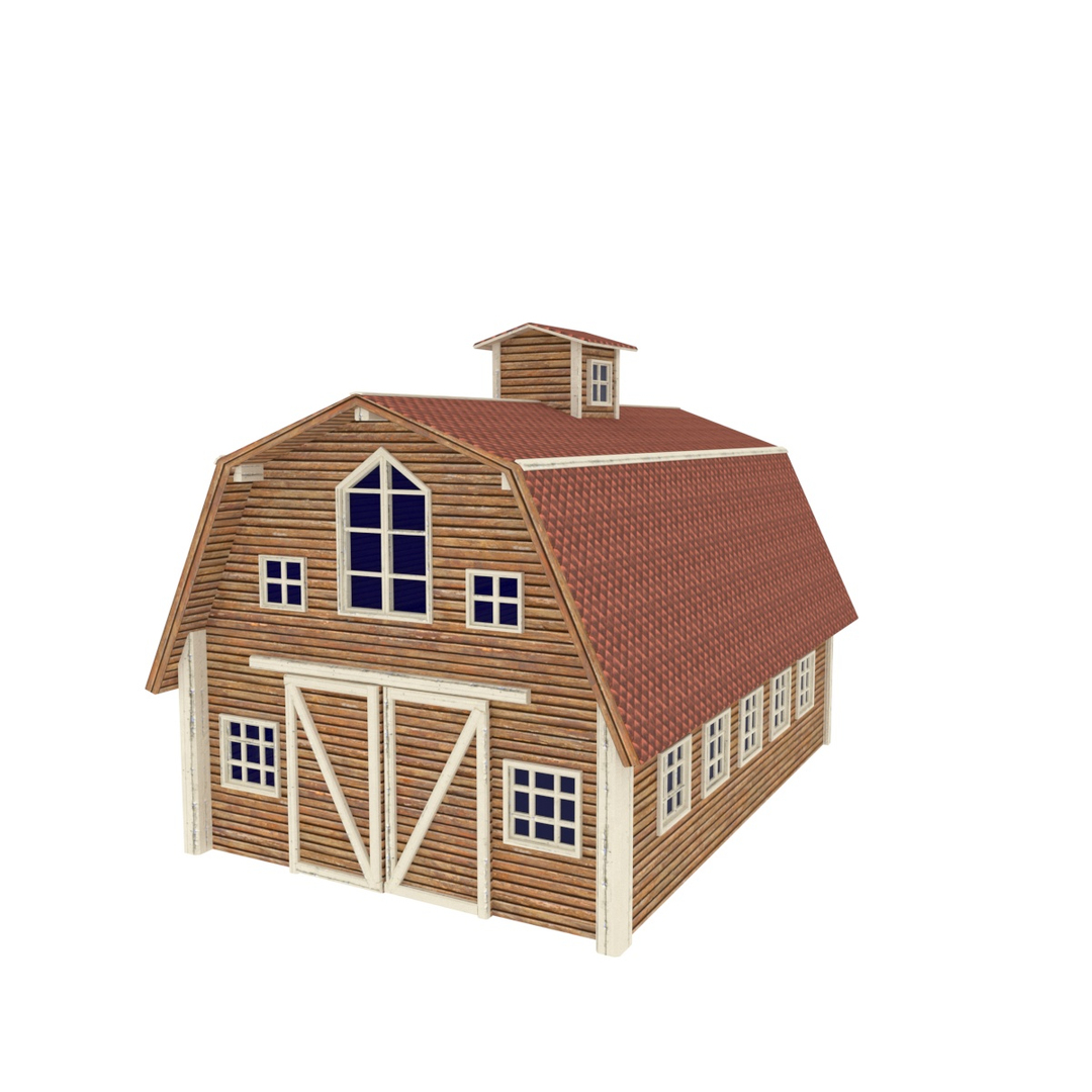 Barn Hangar Farm Houses 3D Model - TurboSquid 1587242