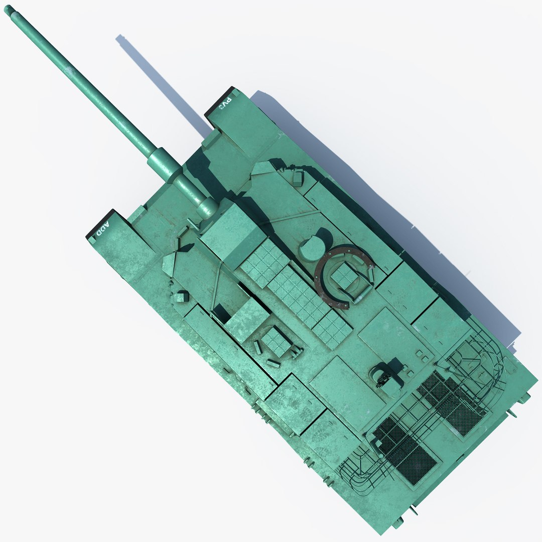 Xk2 Black Panther Main 3d Model