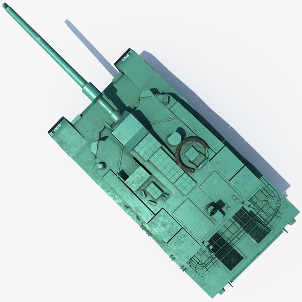 xk2 black panther main 3d model