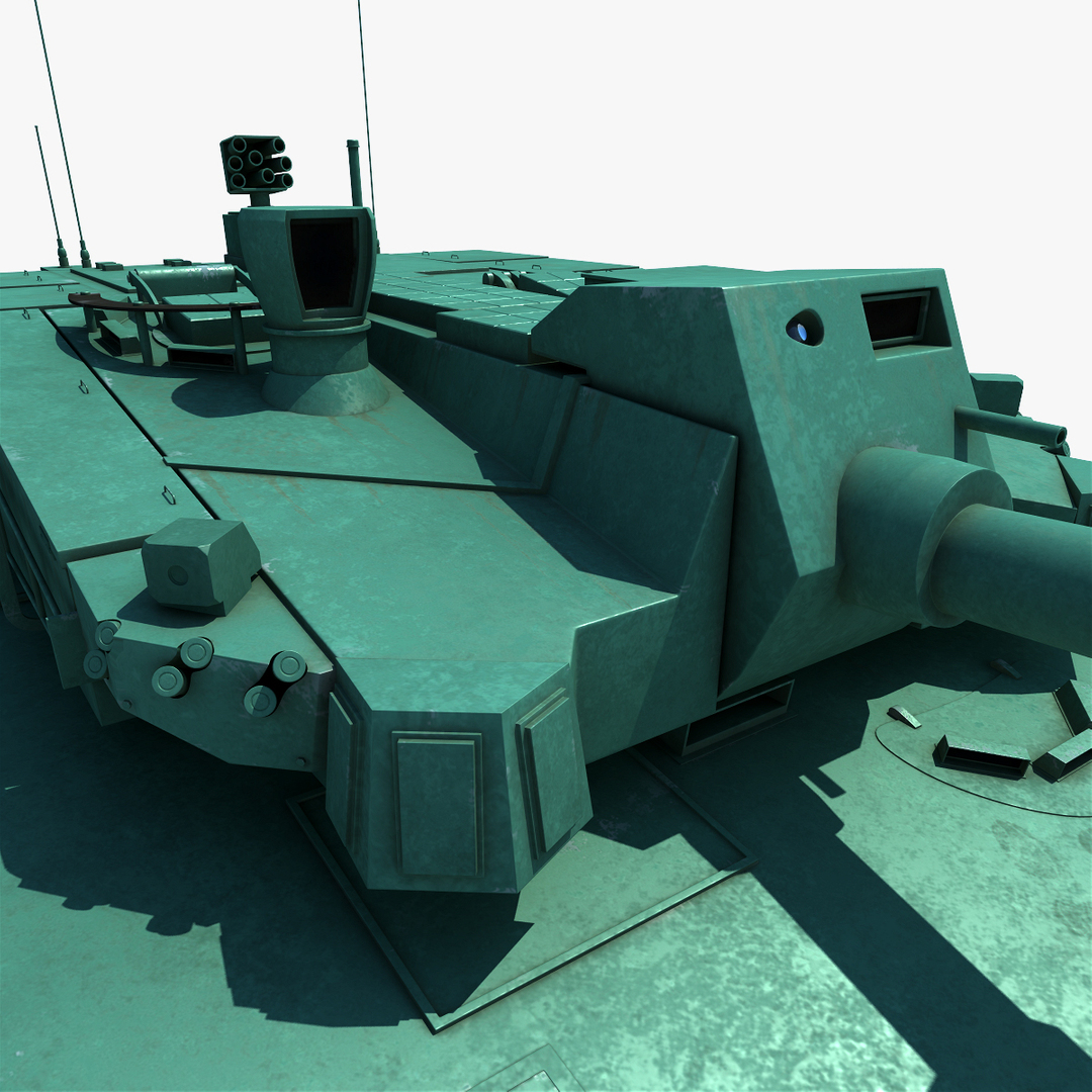 xk2 black panther main 3d model