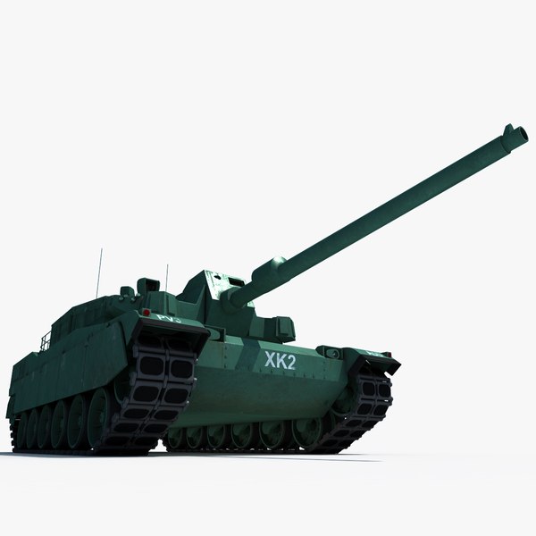xk2 black panther main 3d model