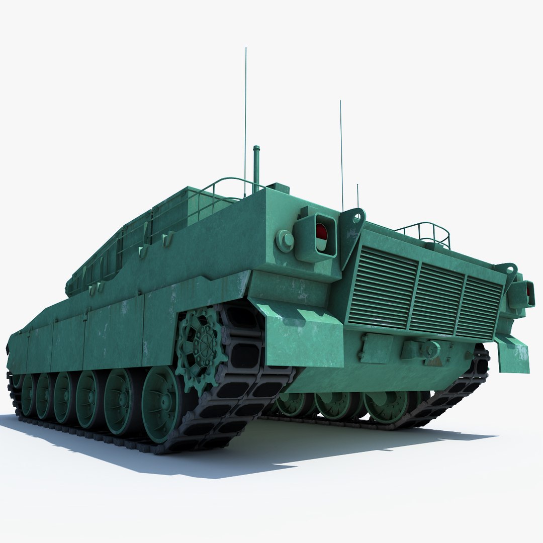 Xk2 Black Panther Main 3d Model