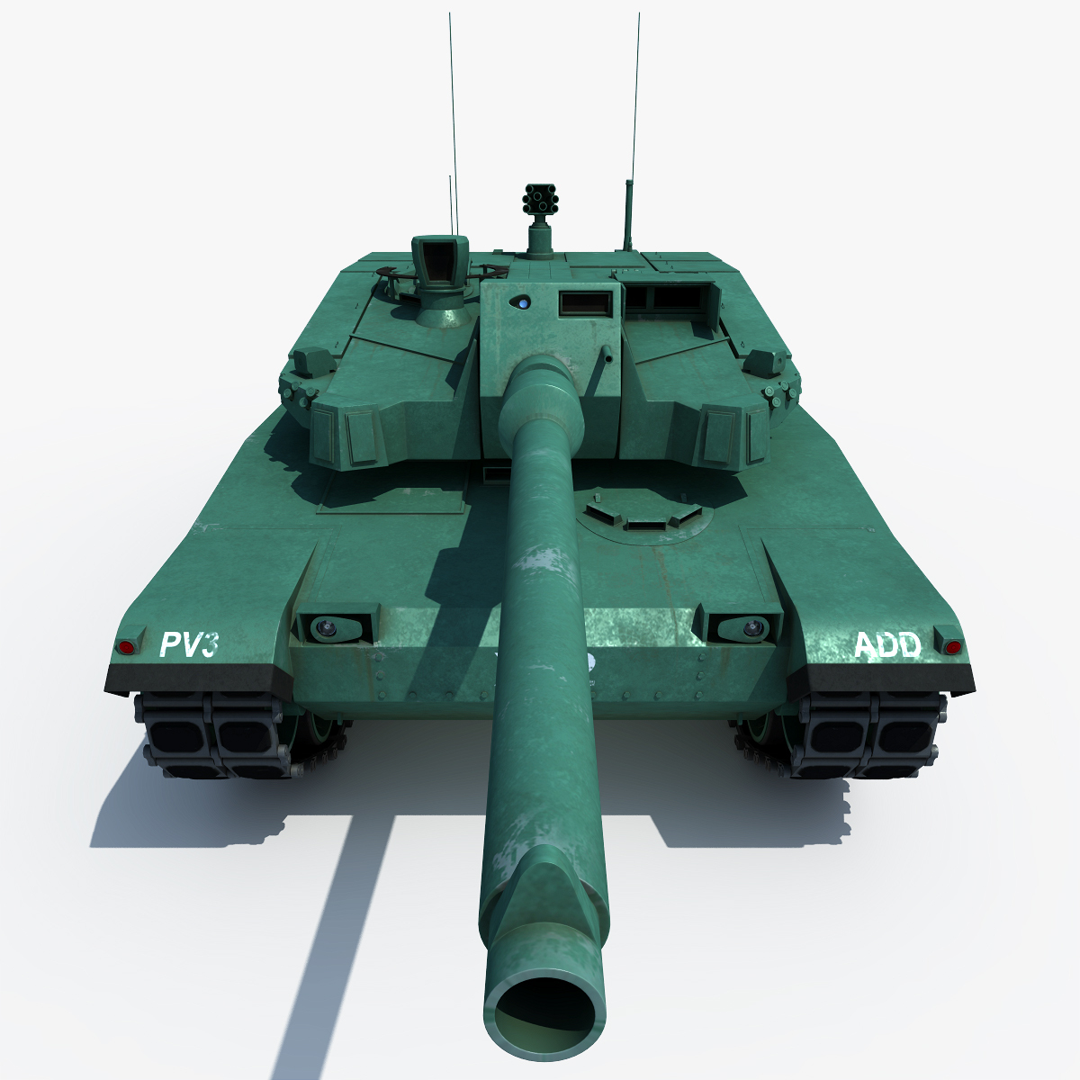 xk2 black panther main 3d model