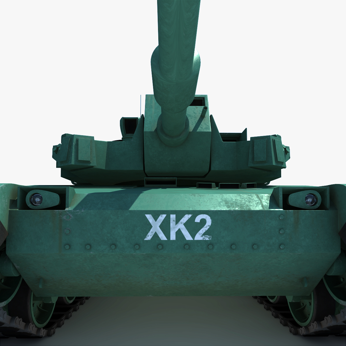 xk2 black panther main 3d model