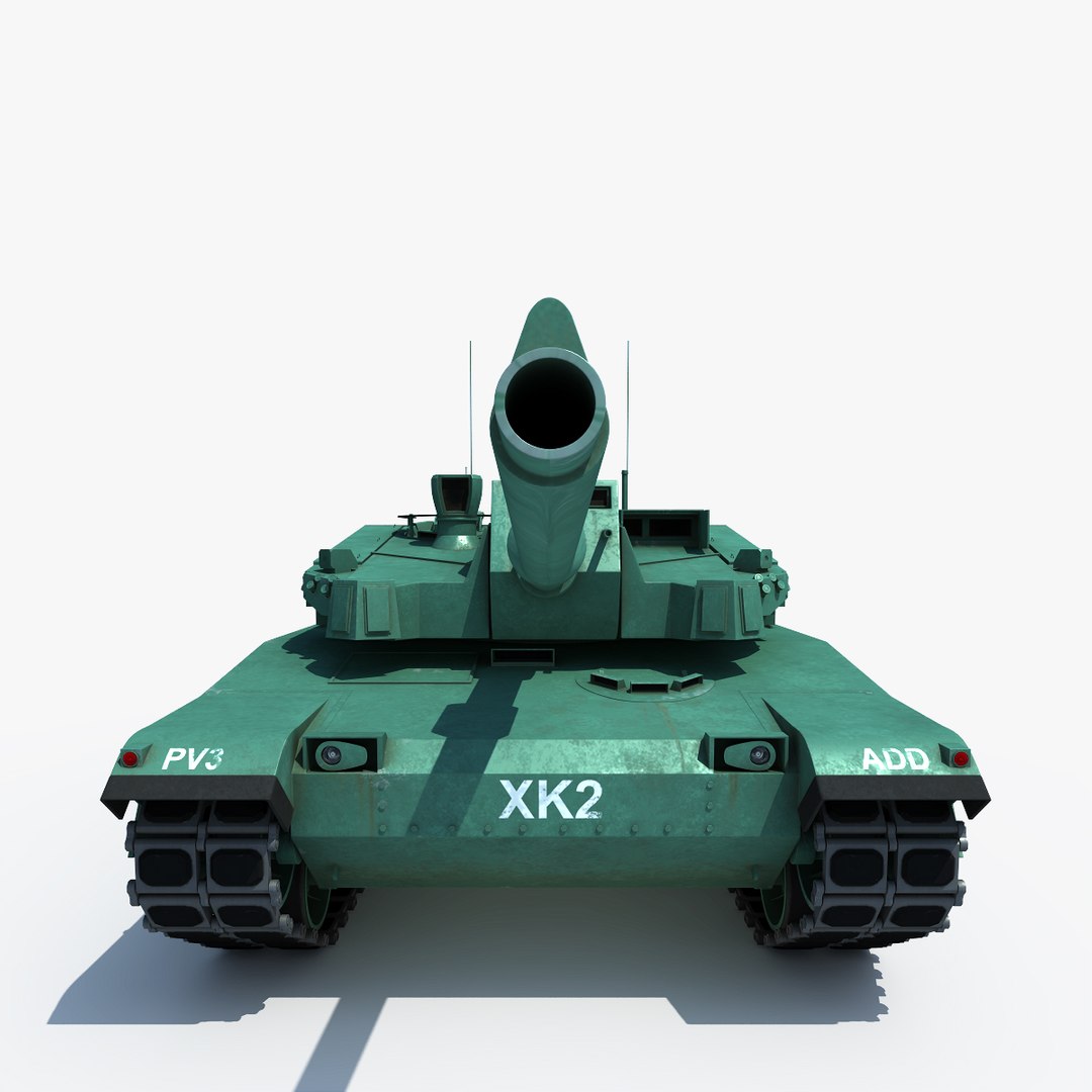 Xk2 Black Panther Main 3d Model