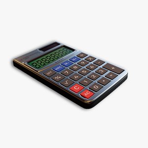 Solar Calculator 3D Models for Download | TurboSquid