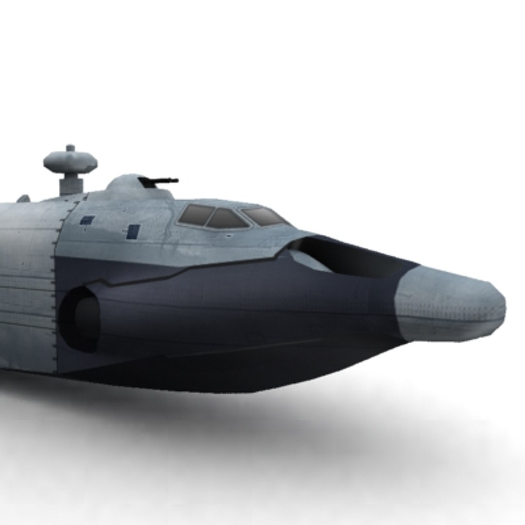 3d Model Orlenok Ekranoplan