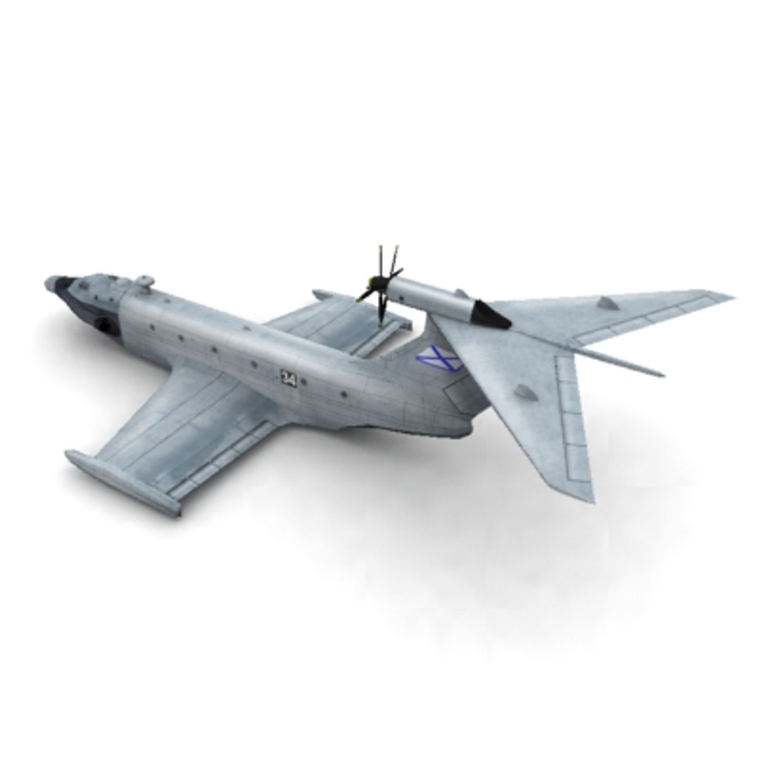 3d Model Orlenok Ekranoplan