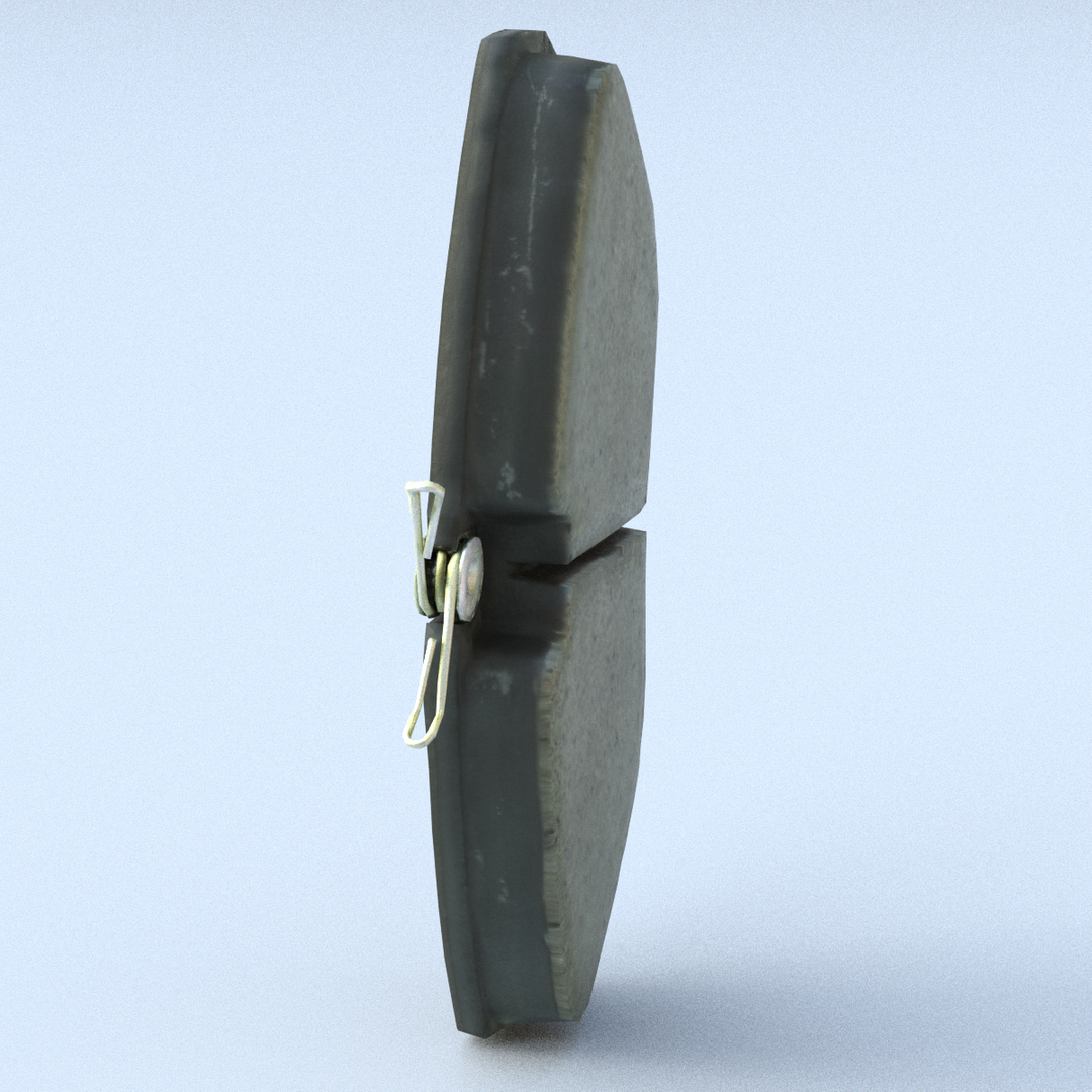 Brake Pads 3D Model - TurboSquid 1258696