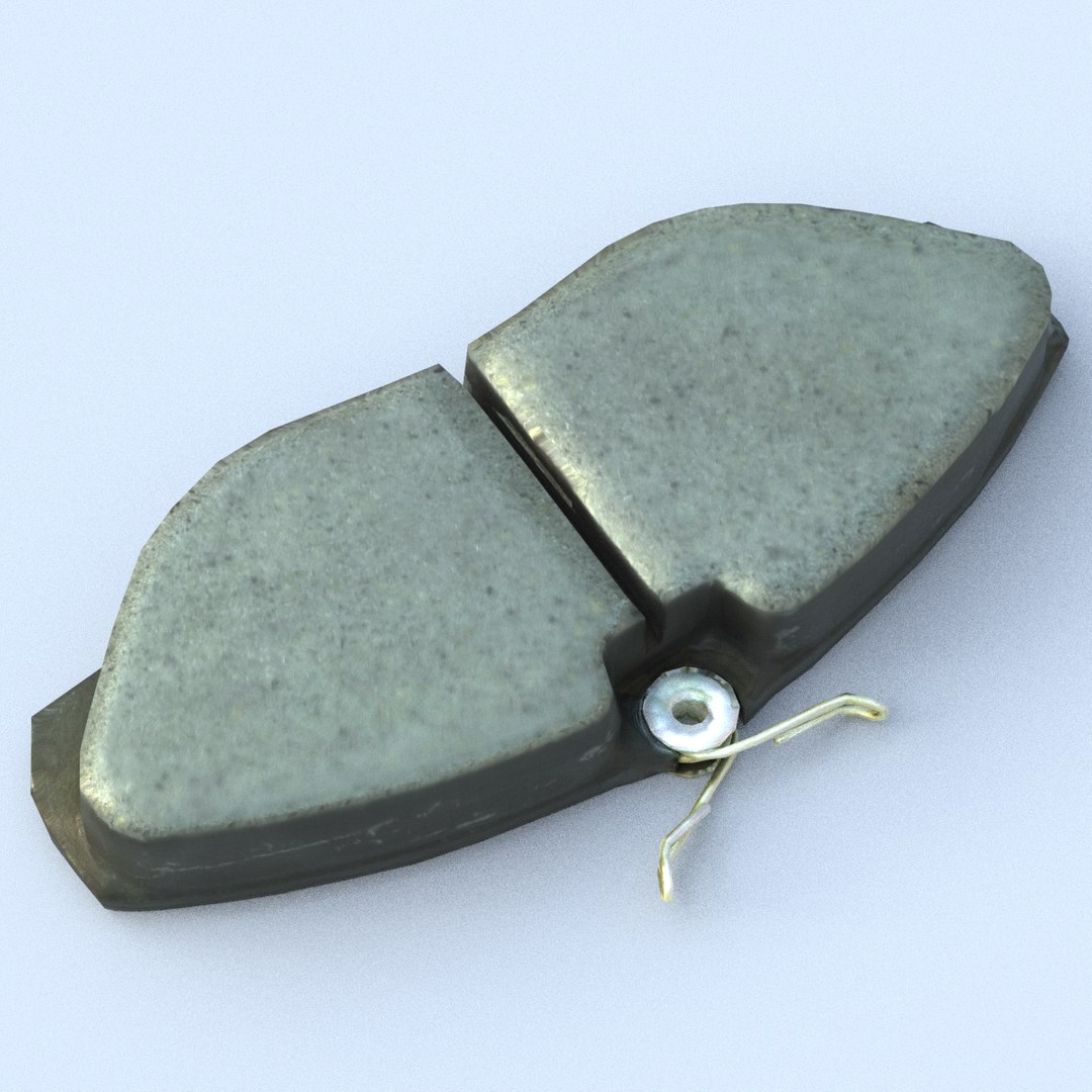 Brake Pads 3D Model - TurboSquid 1258696