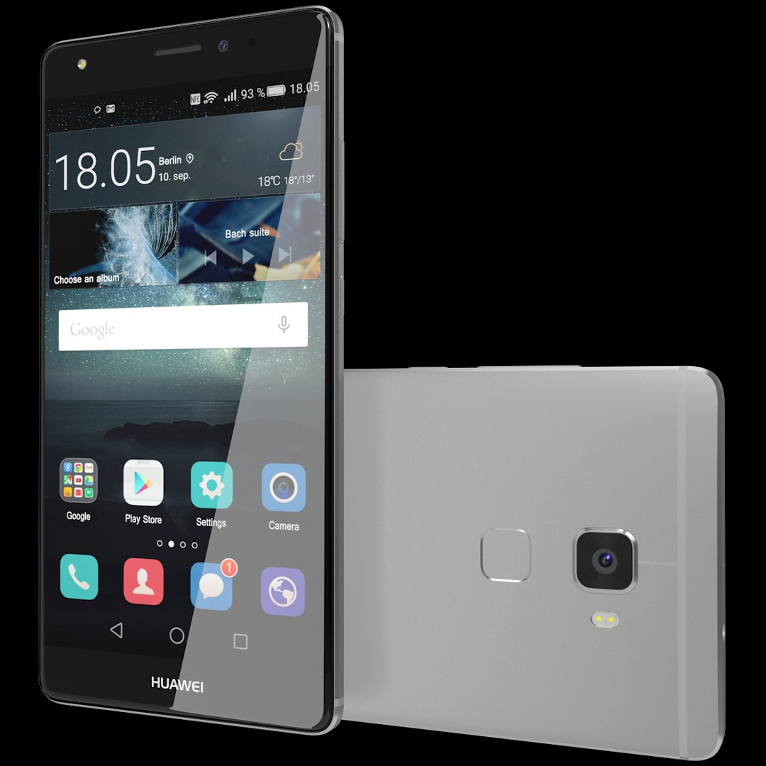 3d model realistic huawei mate s