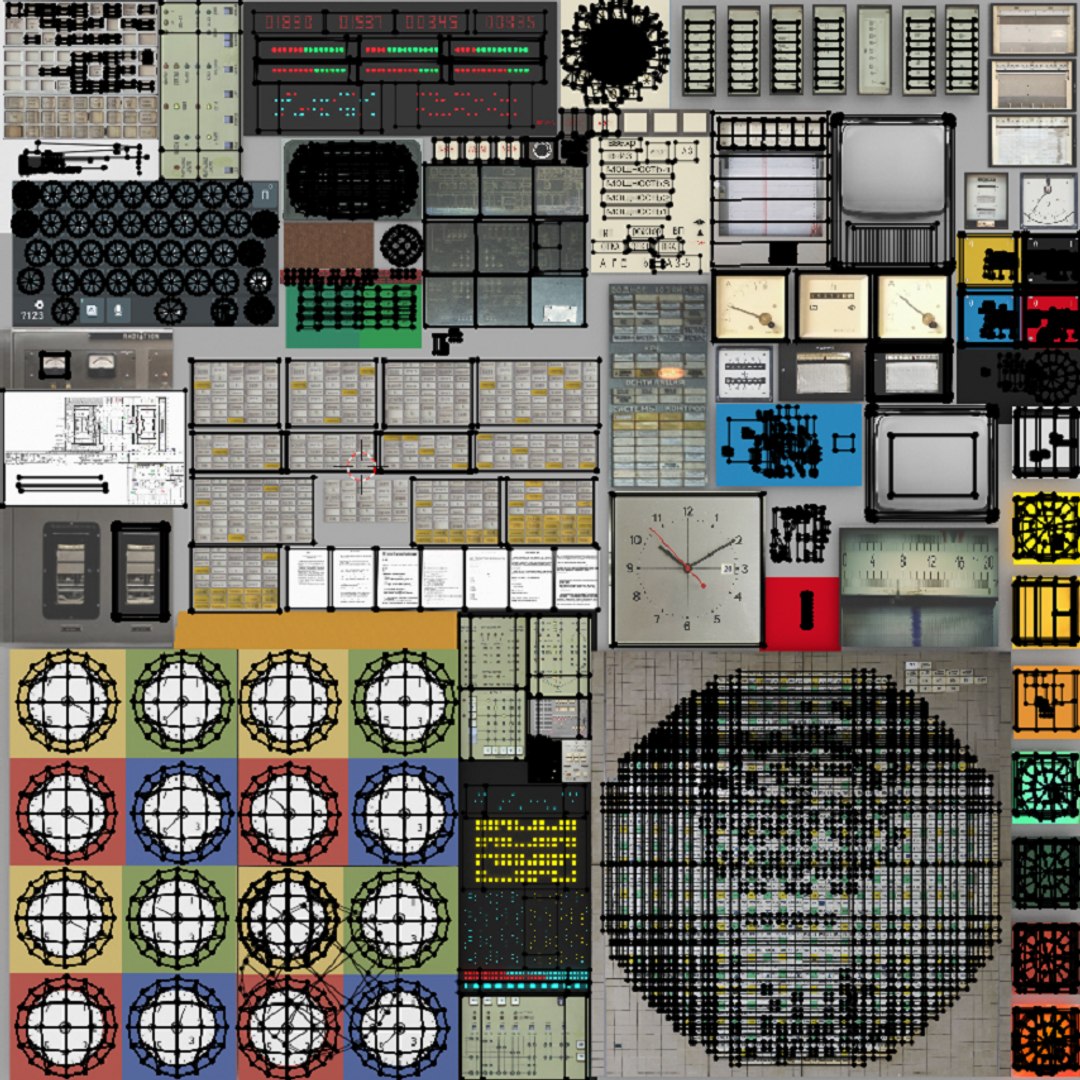 3D Controle Room Chernobyl - TurboSquid 2297616