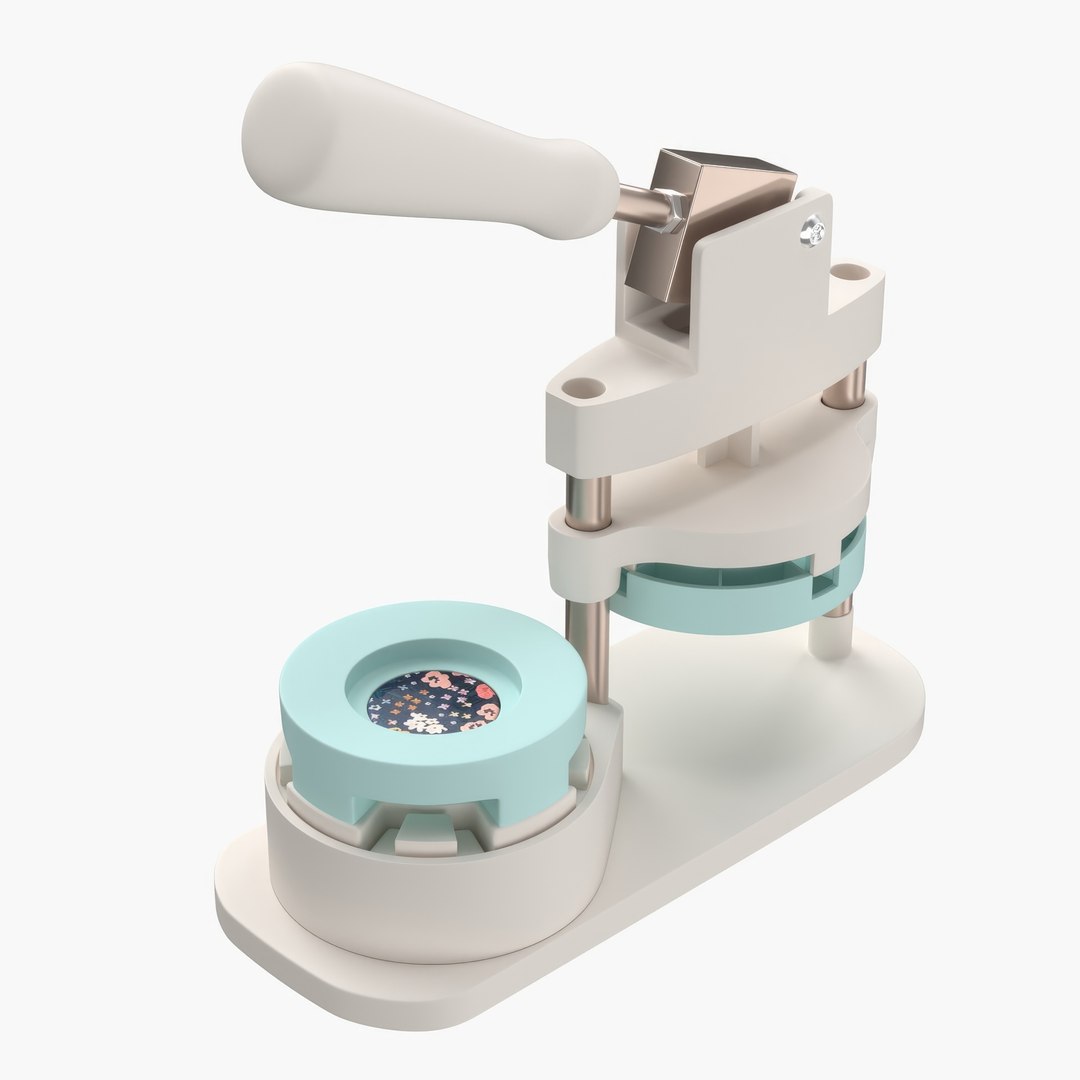 WR Tool Button Maker Kit 3D Model - TurboSquid 2086735
