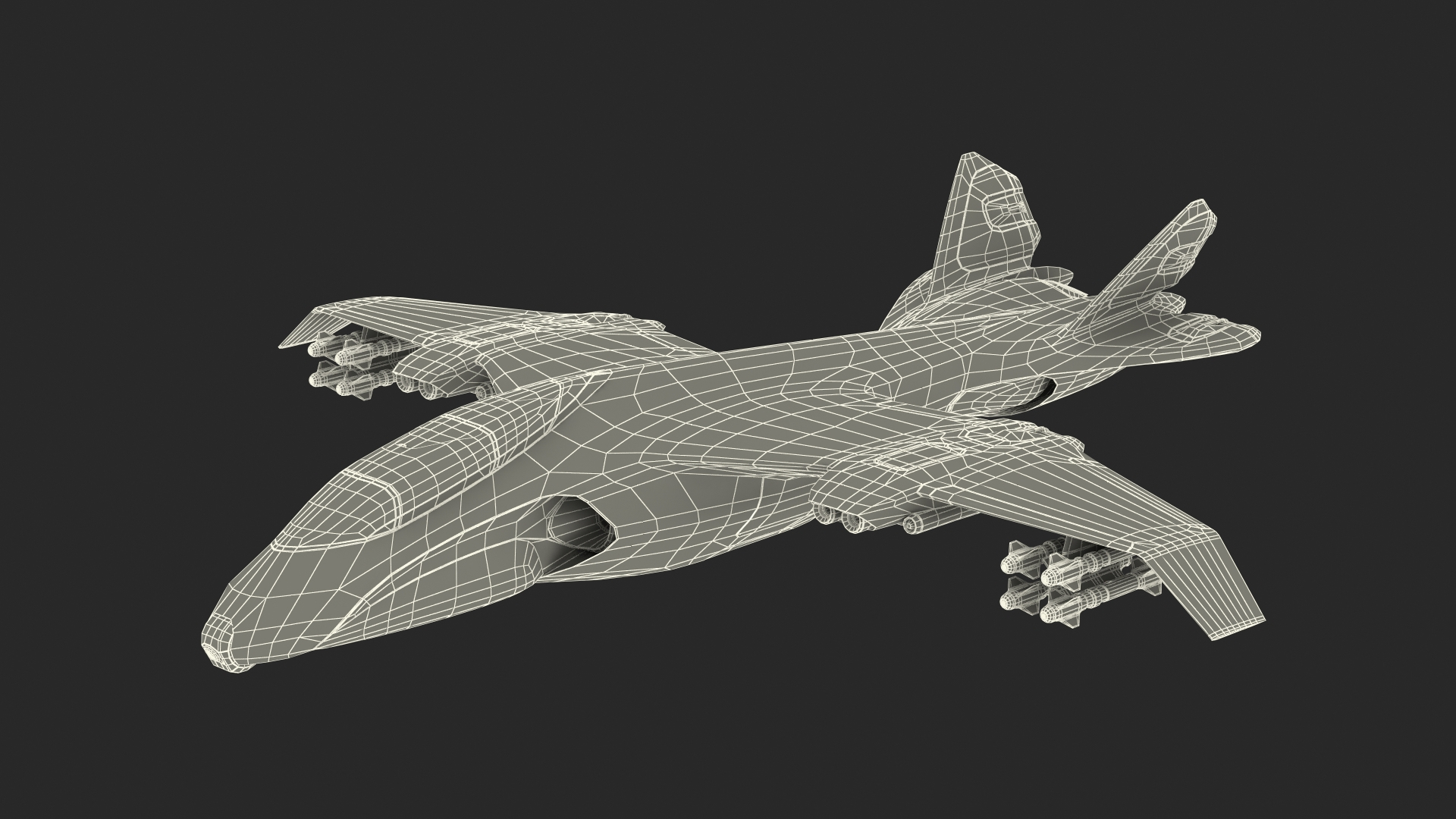 Sci Fi Green Military Fighter Jet 3D Model - TurboSquid 2299975