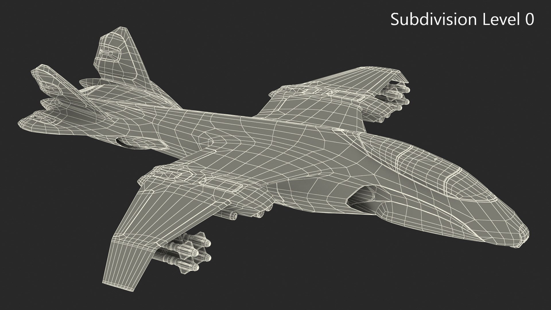 Sci Fi Green Military Fighter Jet 3D Model - TurboSquid 2299975