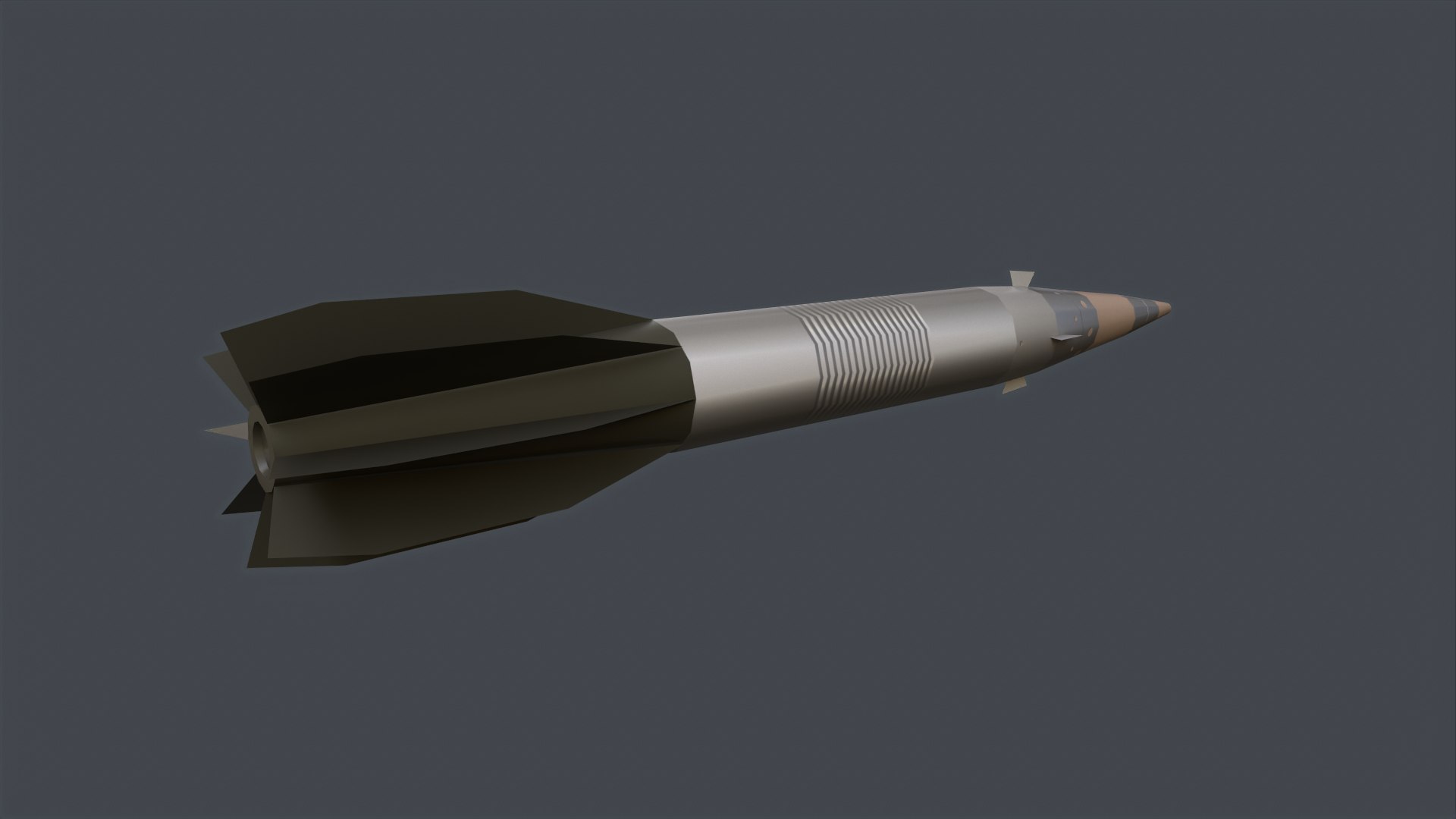 Vulcano GLR 155mm 3D Model - TurboSquid 1952323