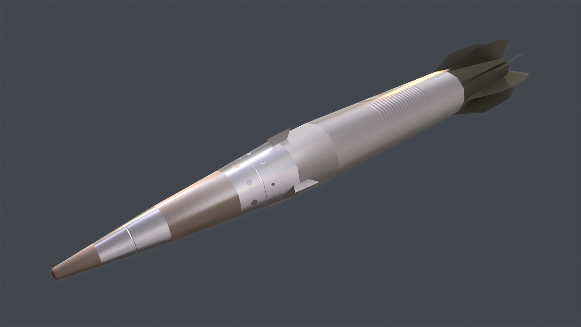 Vulcano GLR 155mm 3D Model - TurboSquid 1952323