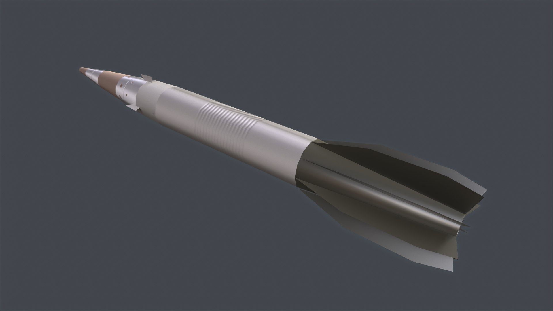 Vulcano GLR 155mm 3D Model - TurboSquid 1952323