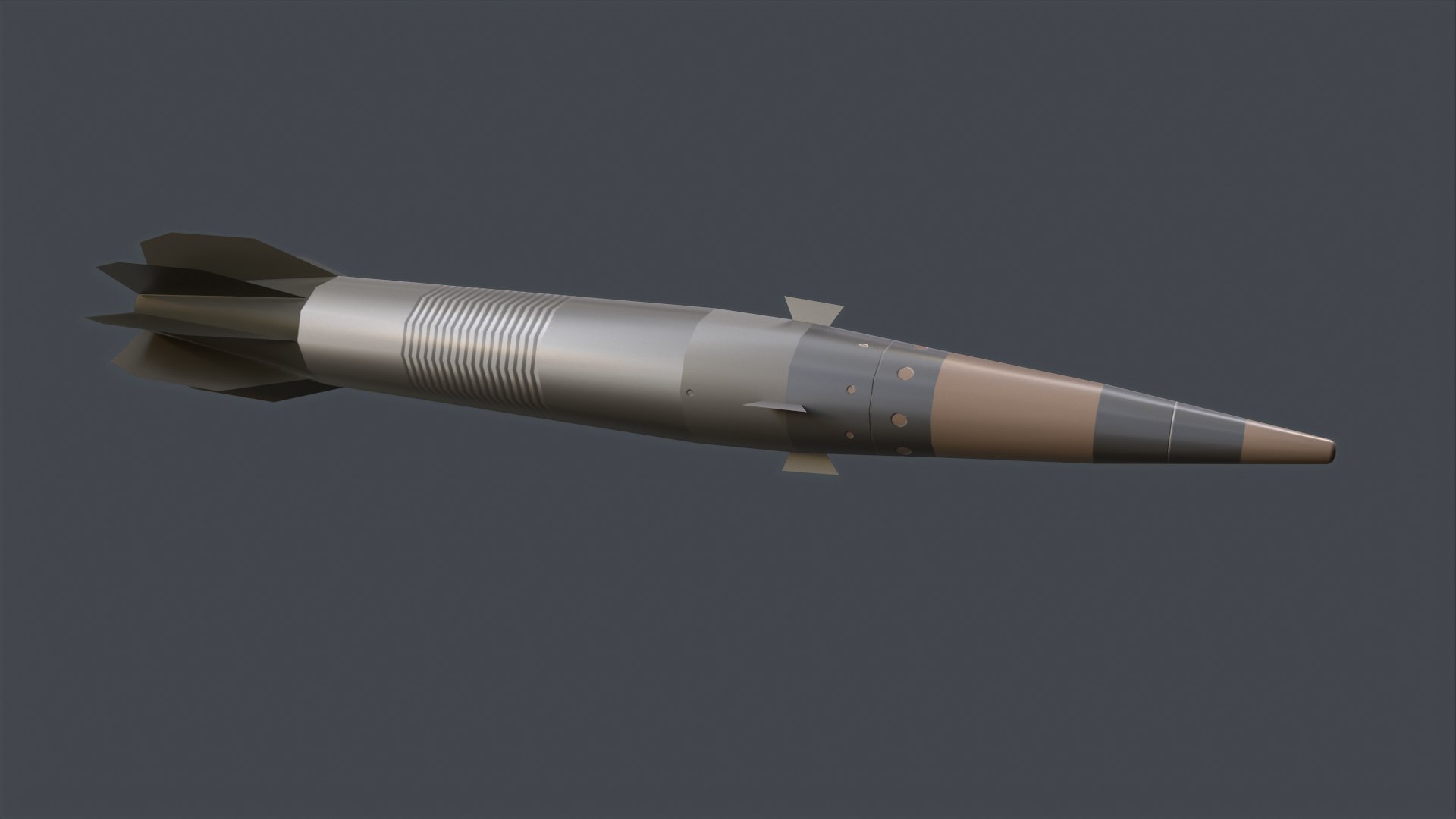 Vulcano GLR 155mm 3D Model - TurboSquid 1952323