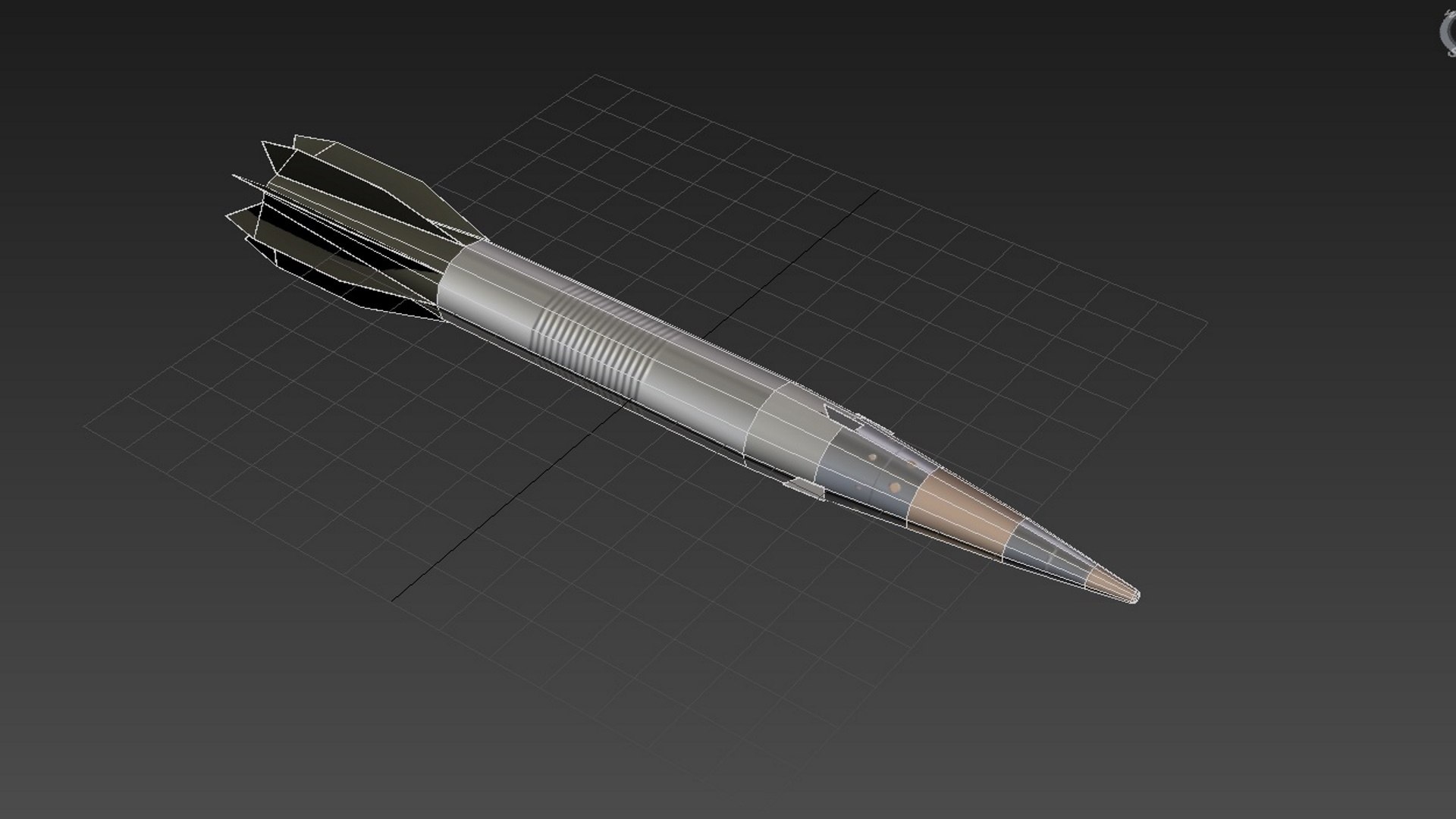 Vulcano GLR 155mm 3D Model - TurboSquid 1952323