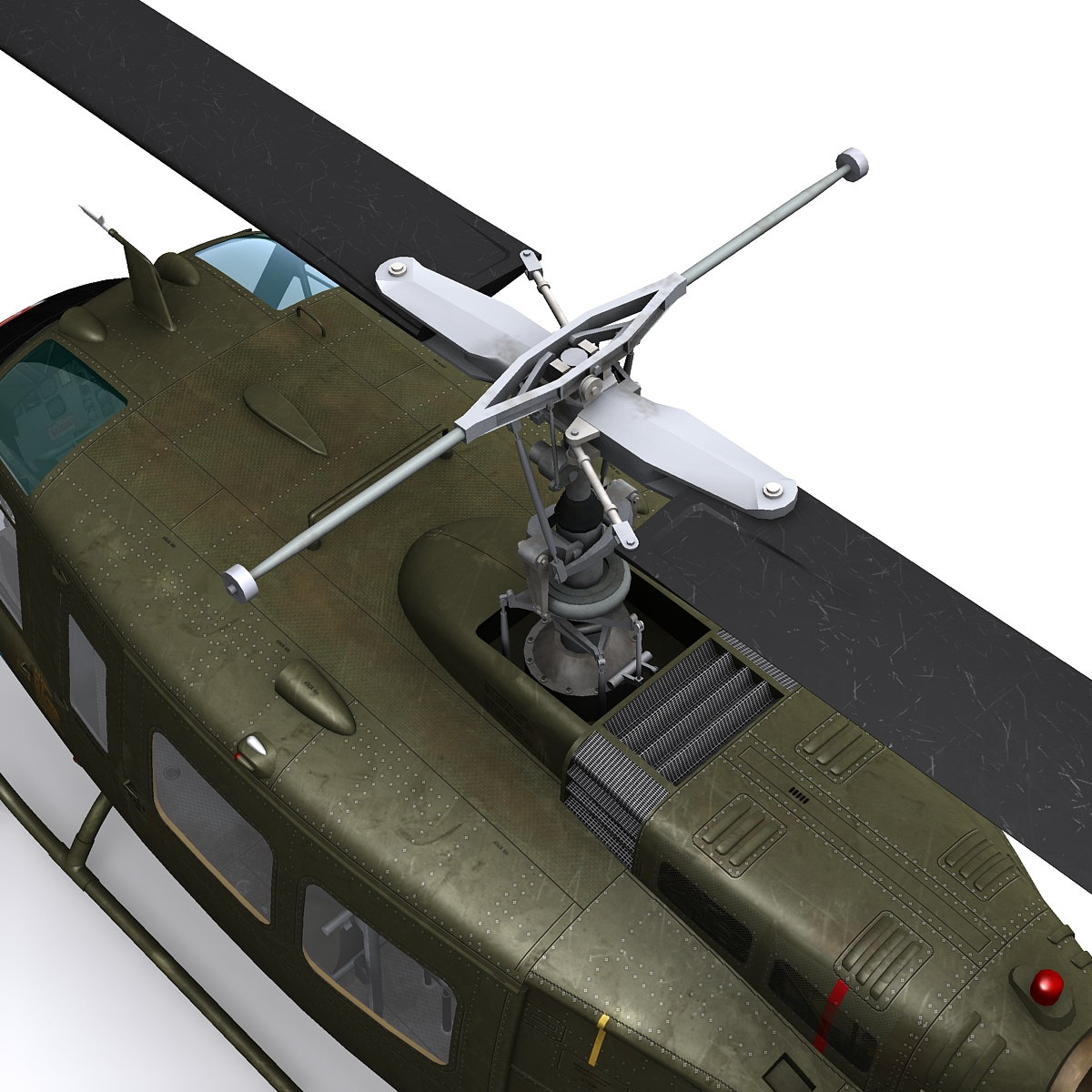 Uh-1 iroquois huey model - TurboSquid 1196366