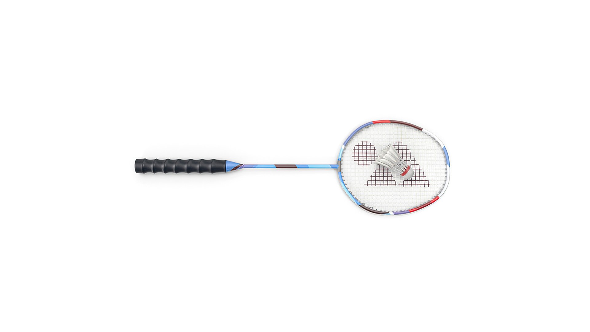 Badminton Racket And Shuttlecock 3D Model - TurboSquid 2156428