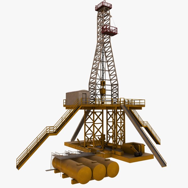 Oil Derrick 3D Models for Download | TurboSquid